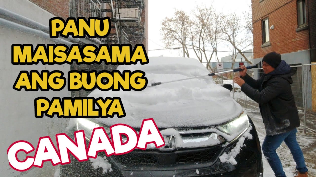 panu daw maisasama ang asawa at anak sa canada - YouTube