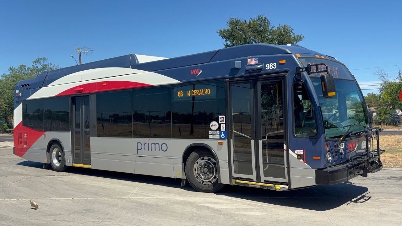 RARE CATCH: Riding VIA Metropolitan Transit (Route 66) to Centro Plaza ...