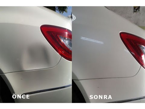 Using Boiling 🤫 Water to Get Car Dents Out #car #lifehacks