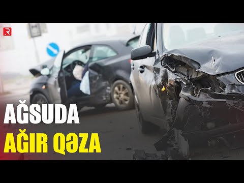 Ağsuda ağır qəza - Ölən var - RTV