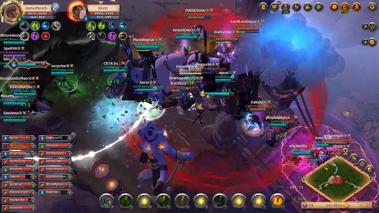 Inis Mon Boss Fight Albion Online - YouTube