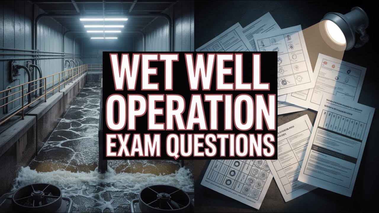 Wet Well Operation: 5 Must-Know Exam Questions for Wastewater Operators ...