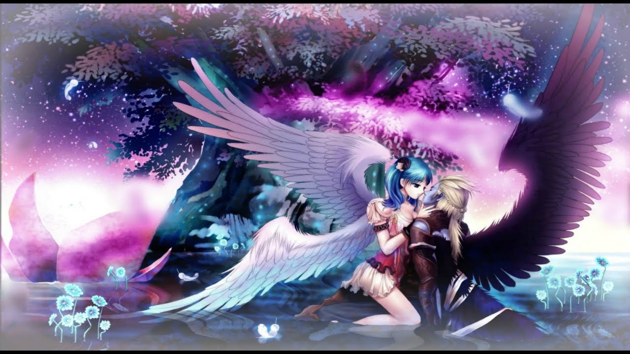NIGHTCORE - ANGELS AND DEMONS (LYRICS) - YouTube