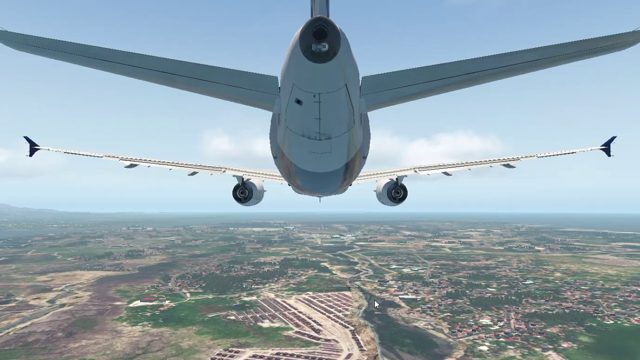 HARD LANDING A321 - YouTube