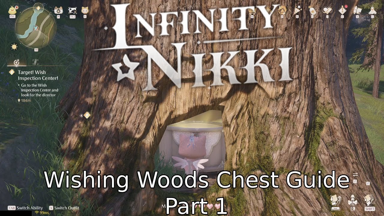 Infinity Nikki Wishing Woods Chest Guide Part 1 - YouTube