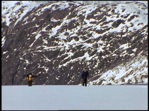 Jay Nelson, Megan Pischke and Jeremy Nobis Hike Across Arctic Glacier ...