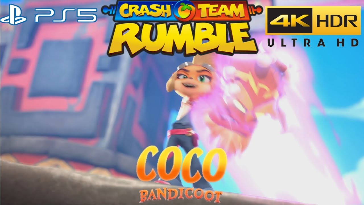 Crash Team Rumble BETA: Competitive: Coco Bandicoot (PS5) (4K HDR ...