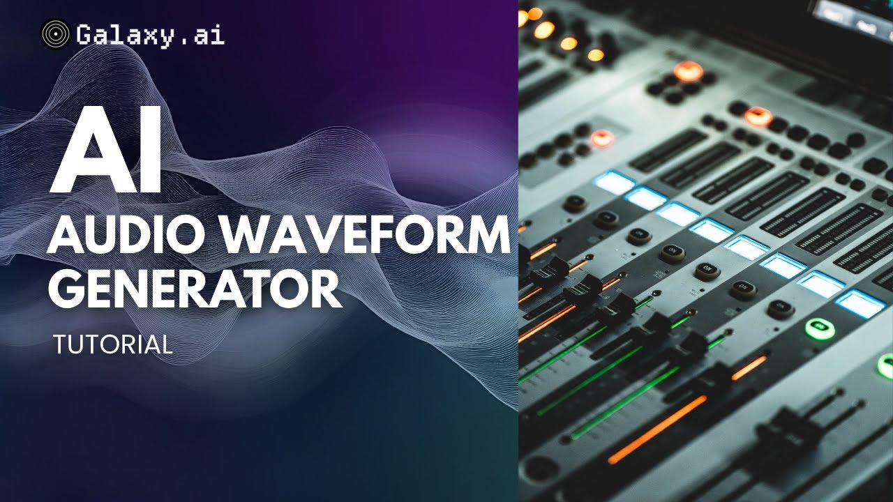 Turn Sound into Stunning Waveforms with AI | Audio Waveform Generator ...