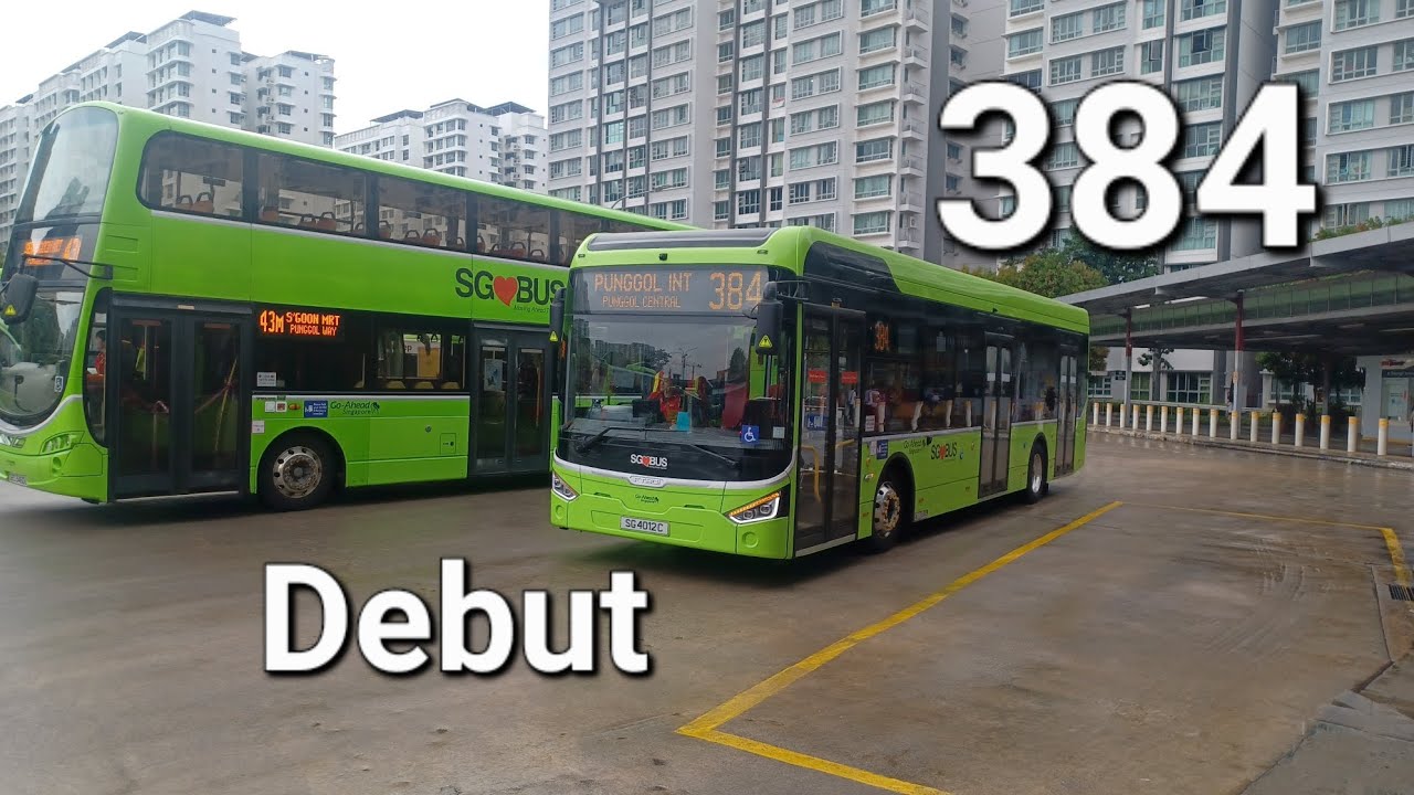 [GA-S] DEBUT! SG4012C Punggol Feeder Service 384 FTBCI FBC6120BRS7 ...