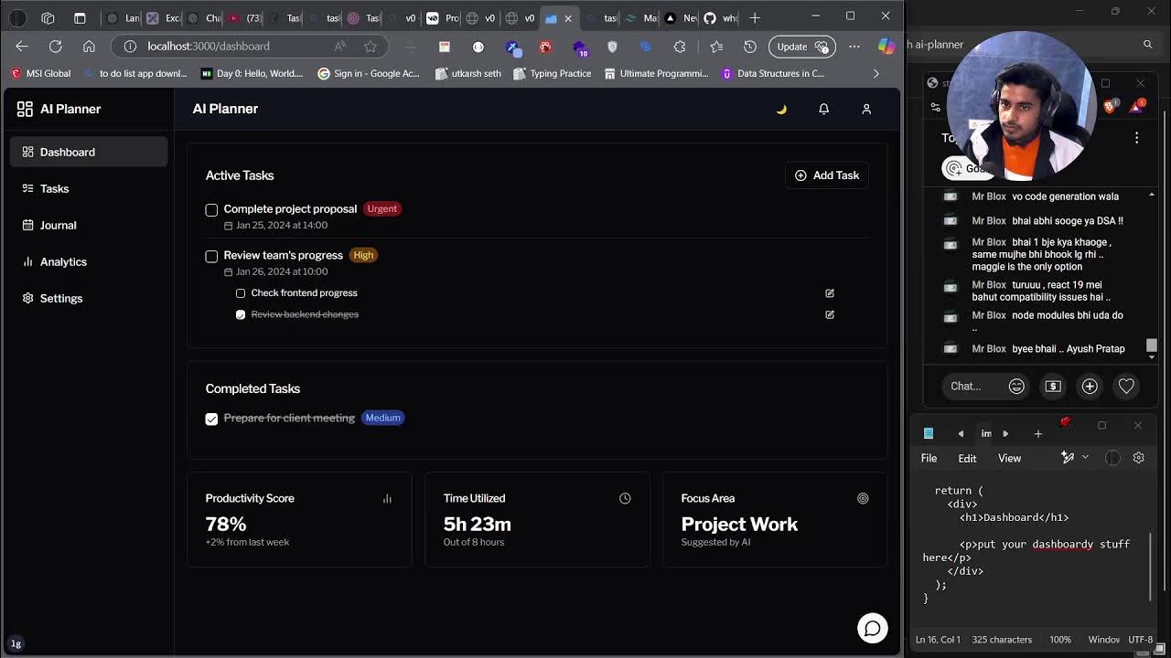 🔴 Live - 🚀 Trying to Build an AI App with LangGraph & LangChain (Part 3) - YouTube