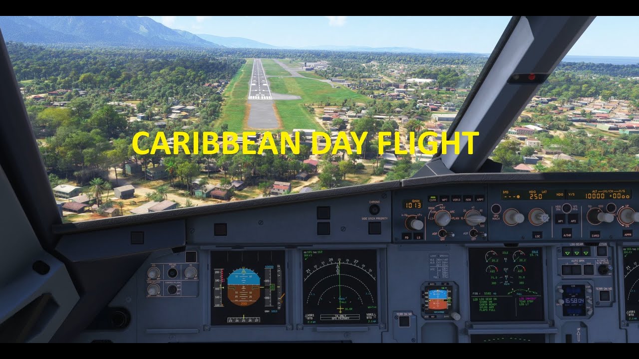 Full Flight: Toncontín to Golosón International | Daytime A320neo Trip ...