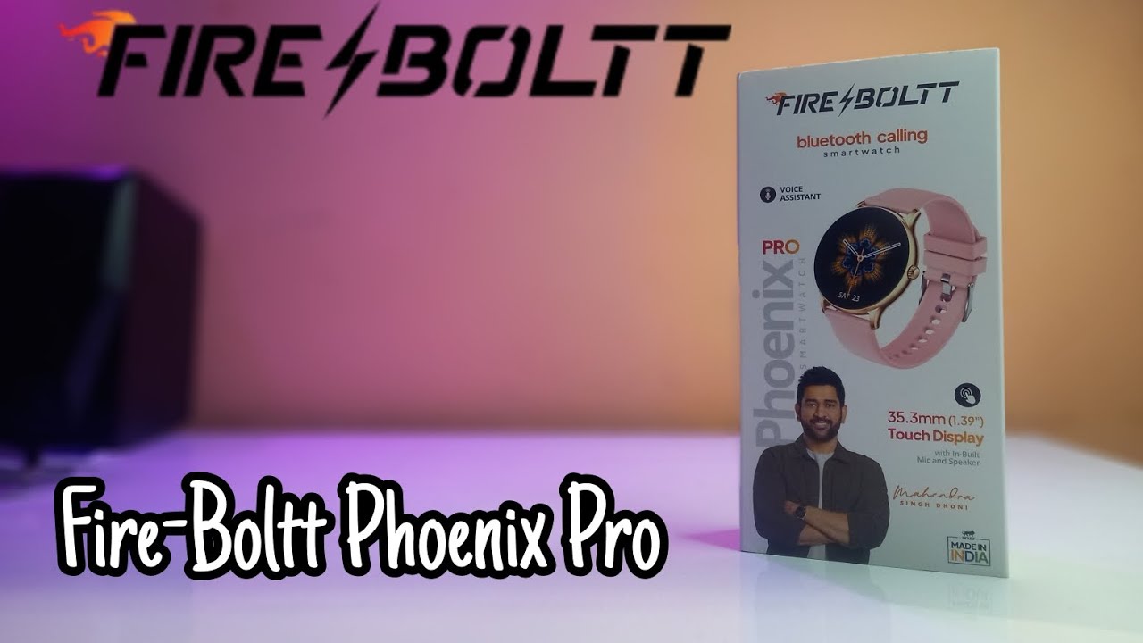 Unboxing new Fire Boltt Phoenix pro || #fireboltt #smartwatch #youtube ...
