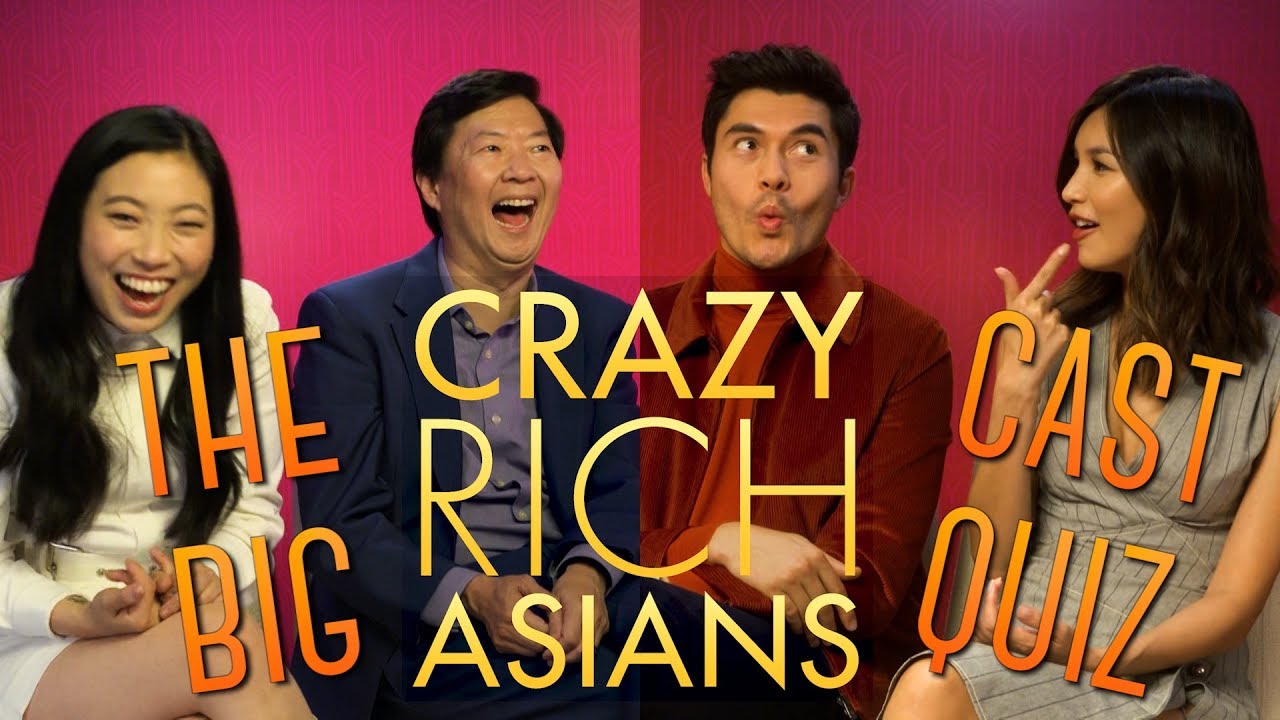 The Ultimate Crazy Rich Asians Cast Quiz! - YouTube