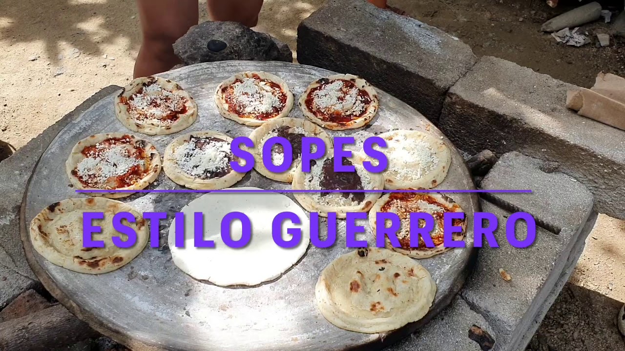 Sopes estilo Guerrero - YouTube
