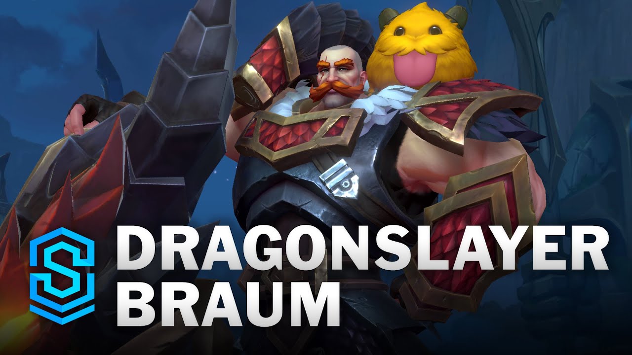 Dragonslayer Braum Wild Rift Skin Spotlight - YouTube
