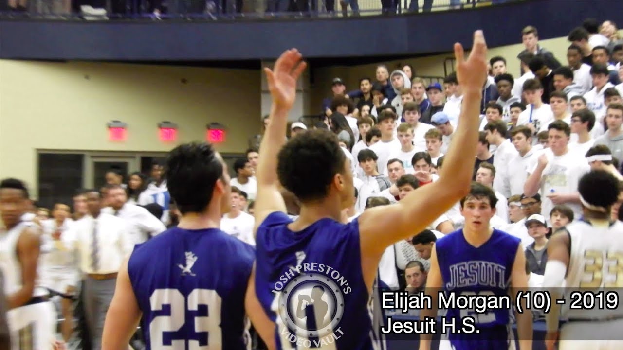 Jesuit at Holy Cross - Elijah Morgan goes for 31 in battle between top ...