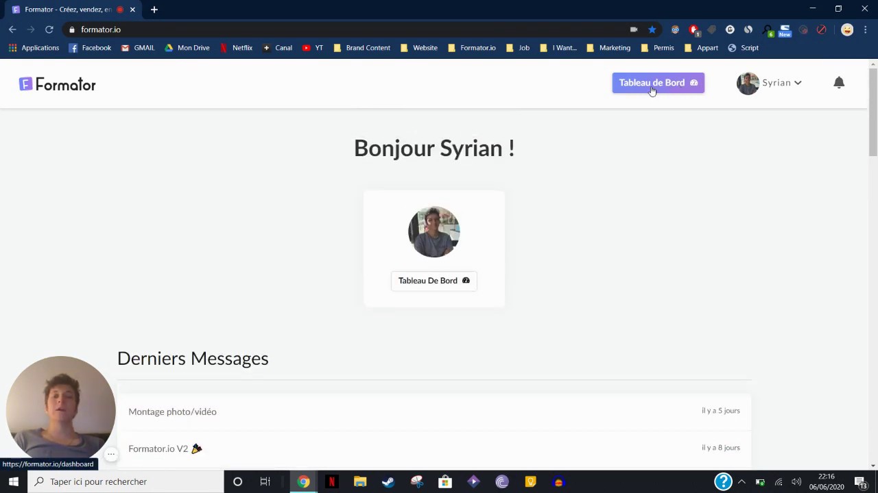 Gérer son blog avec Formator.io - YouTube