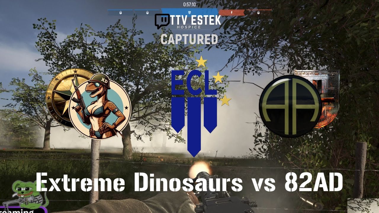 Super awesome MG POV - xD vs 82AD Div 1 ECL Round 1 |Hell Let Loose ...