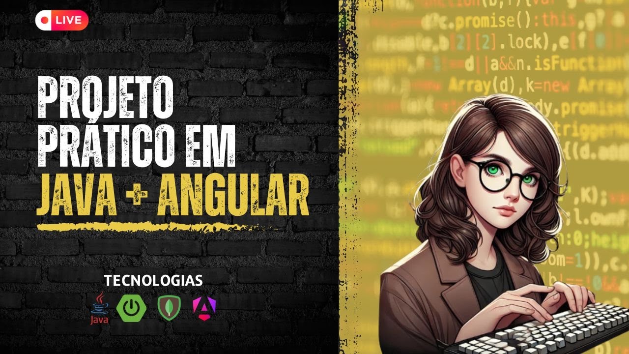 Programe Comigo #02 | Criando um Projeto com Java e Angular | LiveCoding | Projeto "Minha TCC ...
