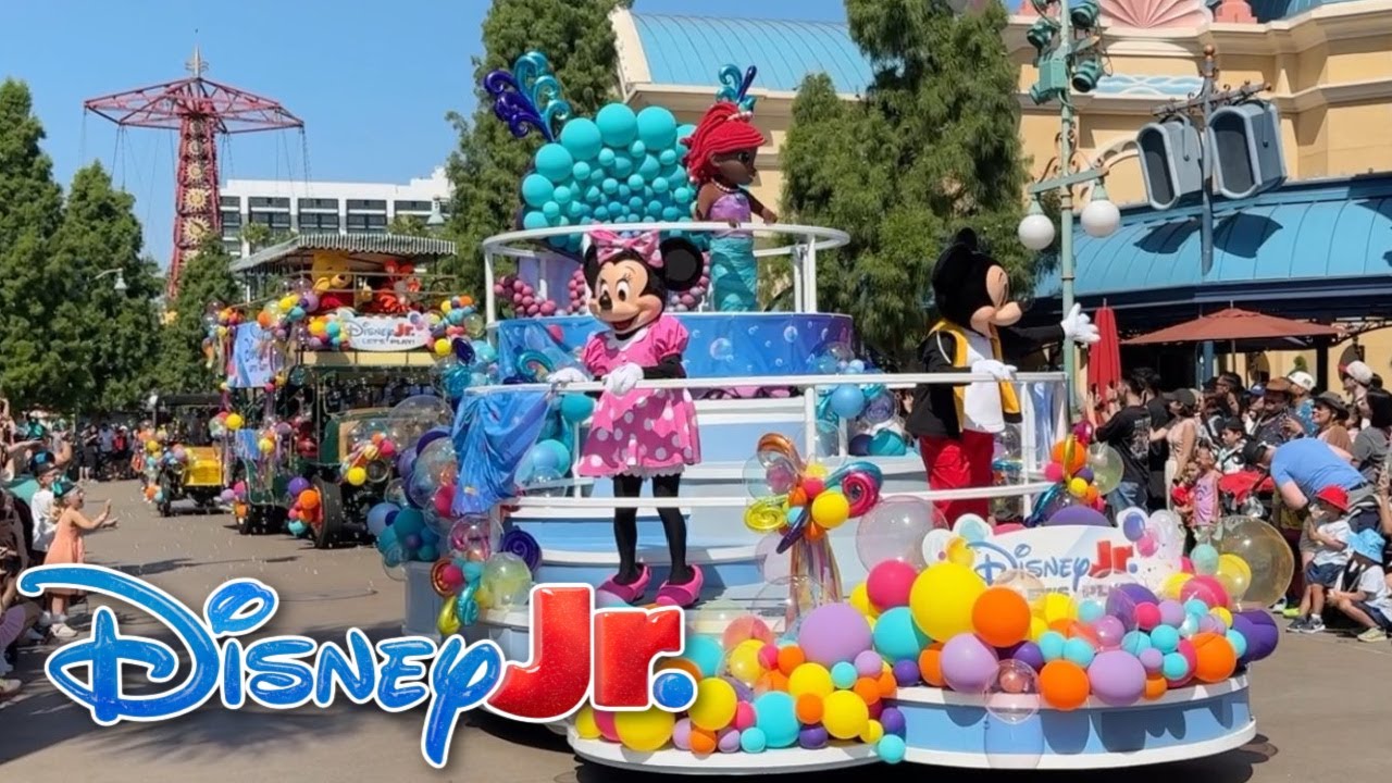 D23 Disney Jr. Let's Play Cavalcade | Disney California Adventure - YouTube
