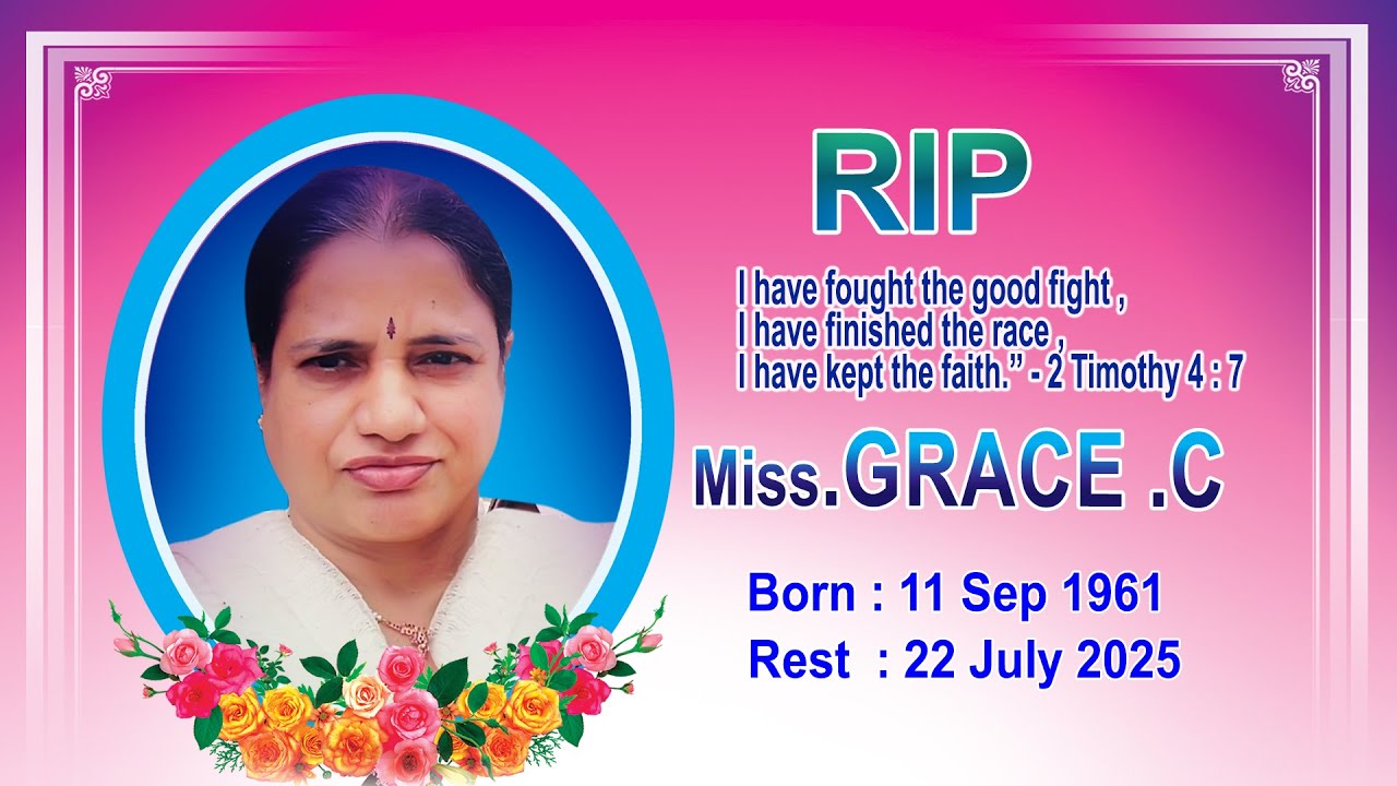 R I P | Miss . GRACE . C | 22st July 2025 | #Live - YouTube
