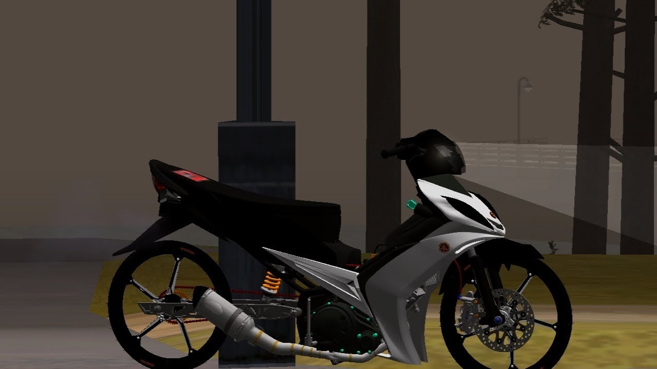 MOD YAMAHA LC V1 PUTIH - GTA SA ANDROID MALAYSIA - YouTube