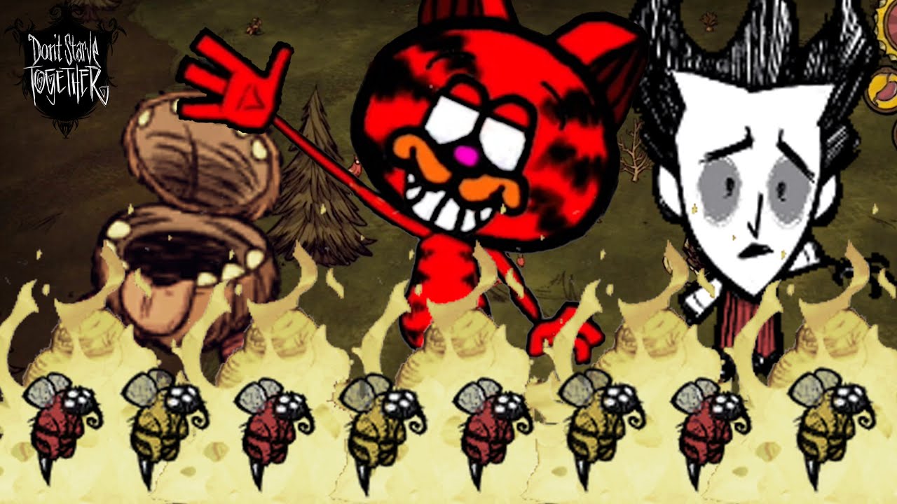 Garfield Hates Bees (Garfield Mod) - Don't Starve Together - YouTube