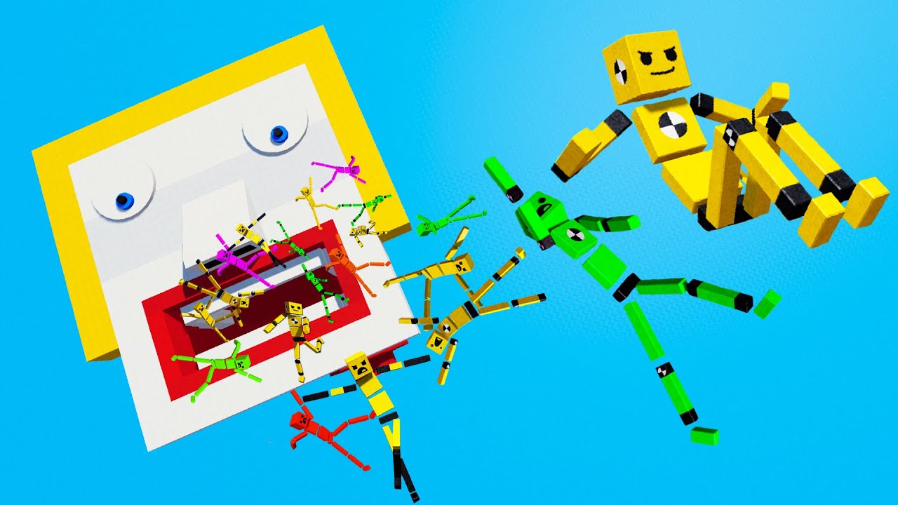 Fun with Ragdolls - Epic Sandbox, Funny Simulation, Crazy Moments vol ...