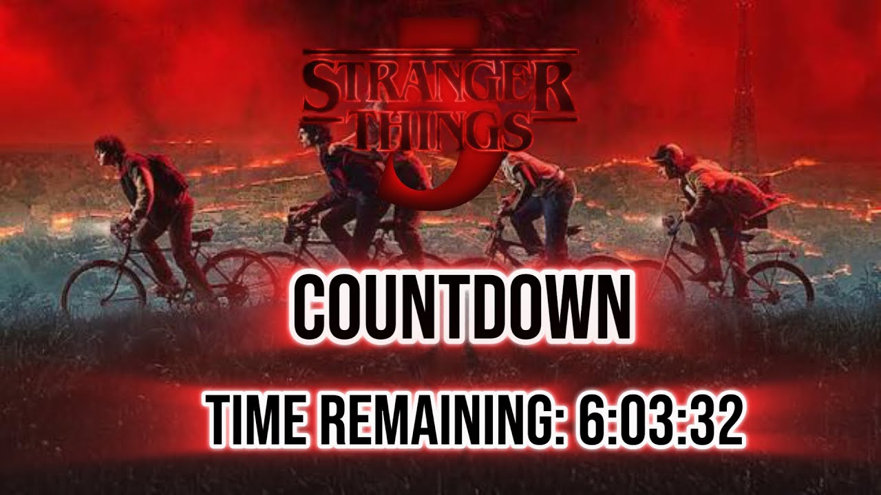 Stranger Things 5 Countdown LIVE!!! - YouTube