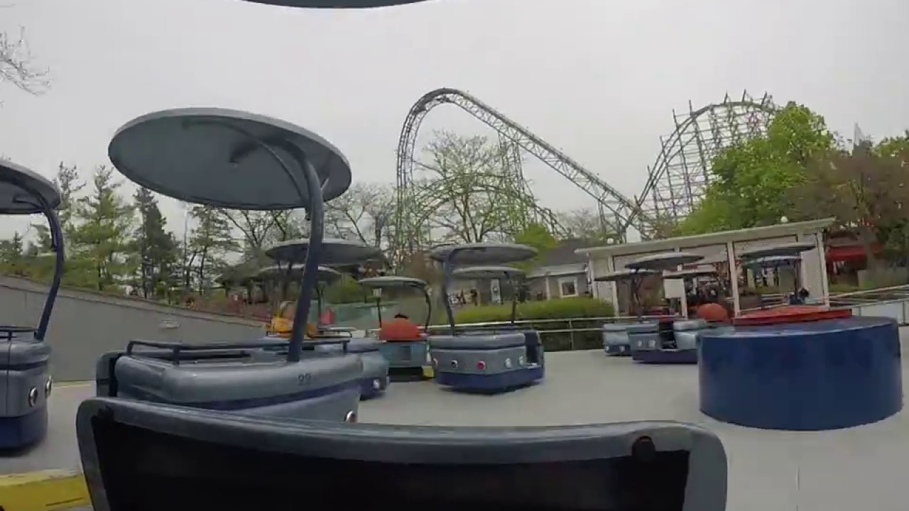Fiddler's Fling ride Six Flags Great America Chicago IL. - YouTube