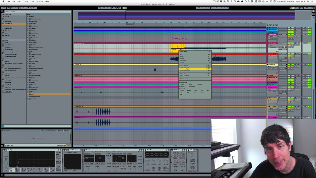 Ableton Tip: How To Duplicate Group Envelope Automation - YouTube