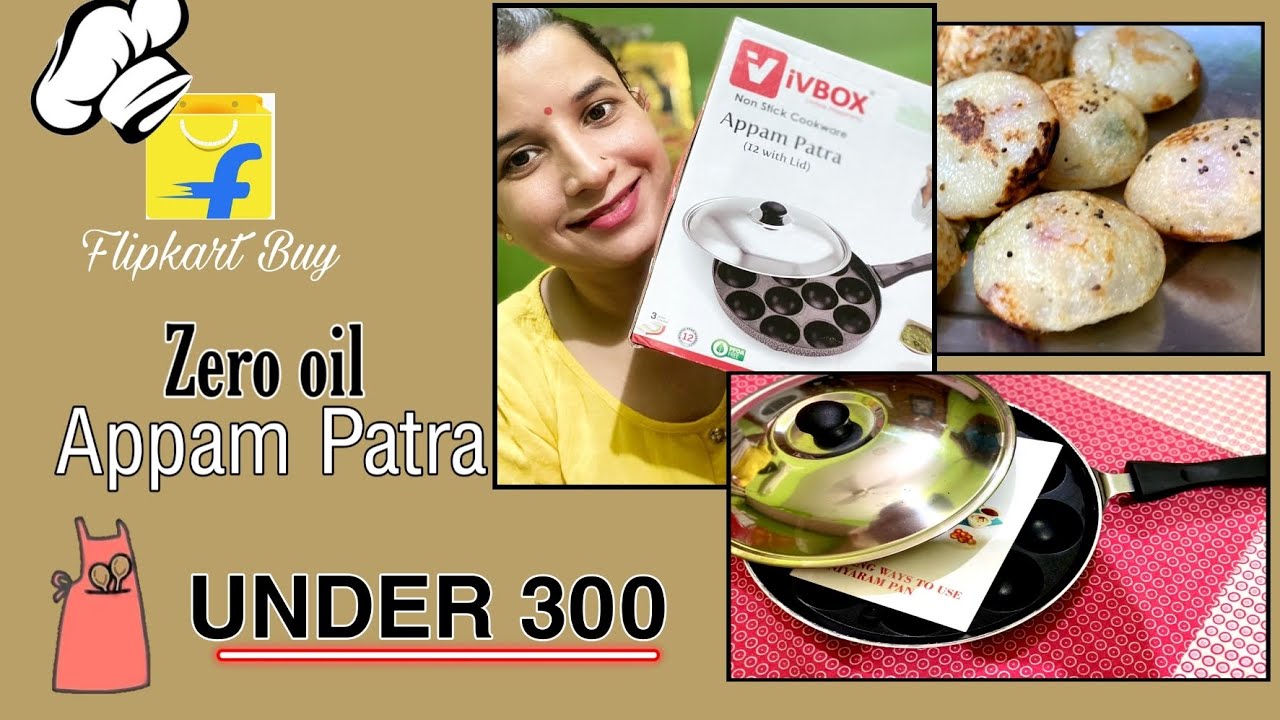 | Appam Pan Unboxing & Review | Nonstick Appe Maker | Penniyaram Stand ...