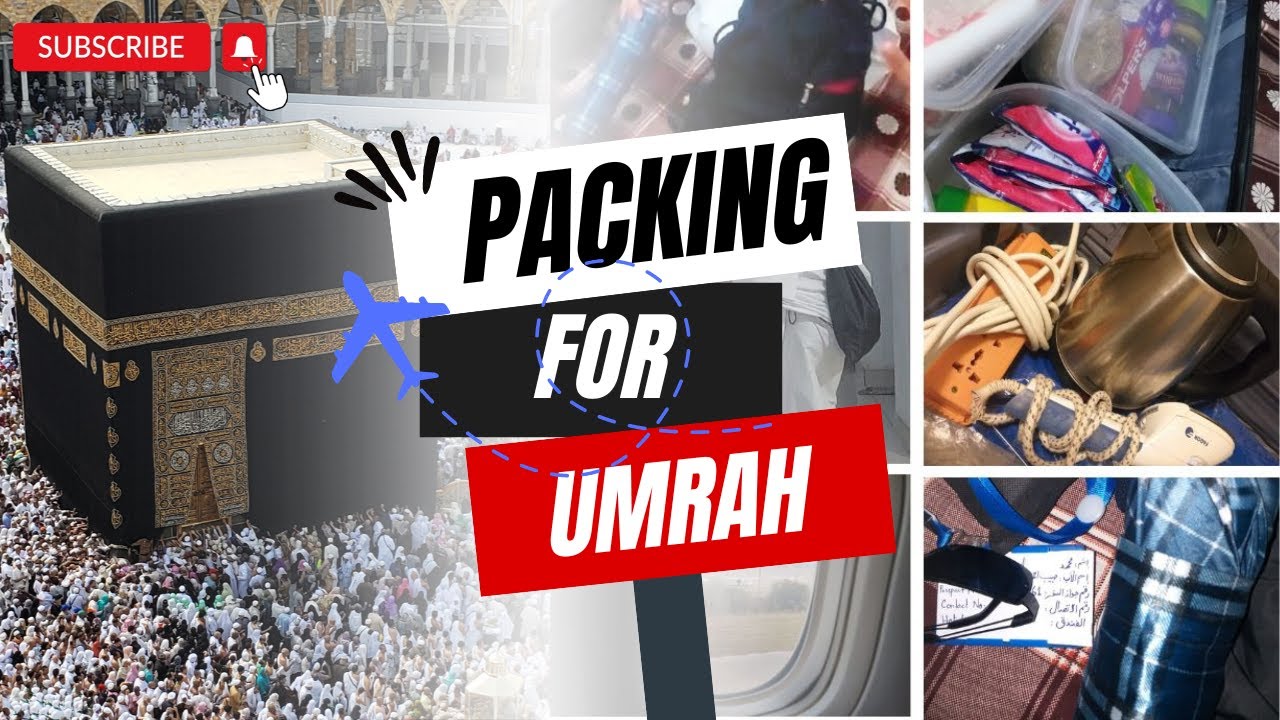 UMRAH SERIES | Episode 1- Umra Packing|| Essential things for Umrah ...