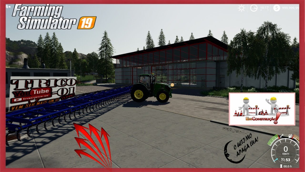 FS19 MEU Mod De Arado #TRICO10K #G29 - YouTube