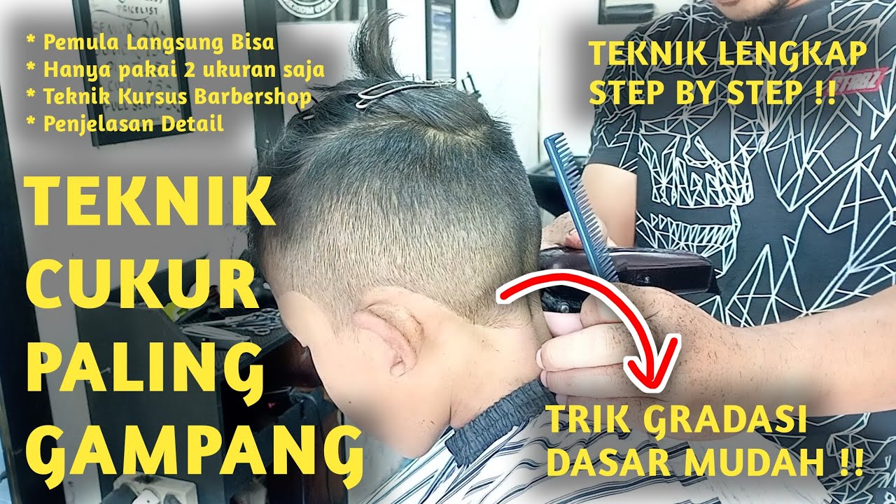 Tutorial cukur Gampang buat Pemula Penjelasan detail bisa Langsung dipraktekan - YouTube