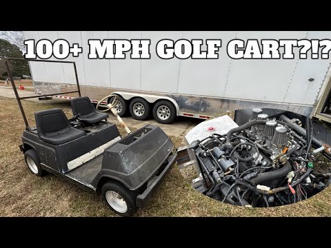 We Bought the Most Insane Golf Cart!!!! - YouTube
