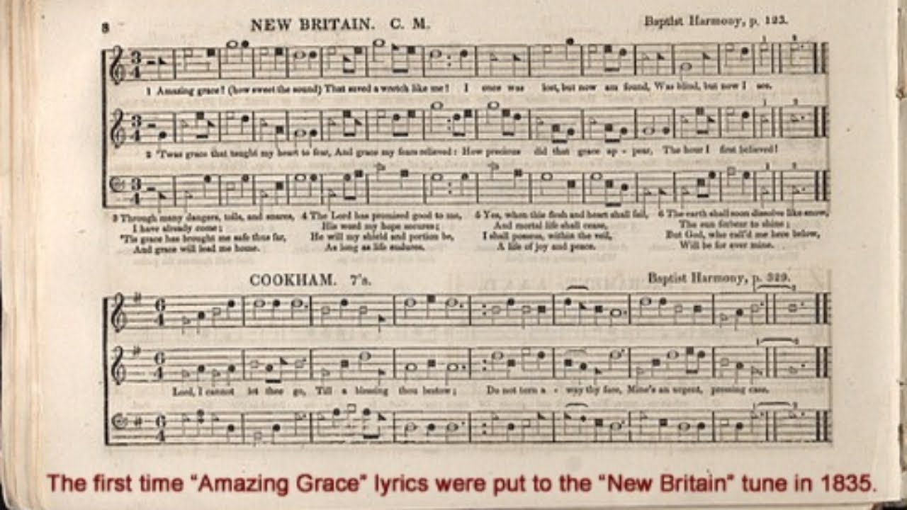 "Amazing Grace" - Sacred Harp/Shape Note with Audience Singalong and ...