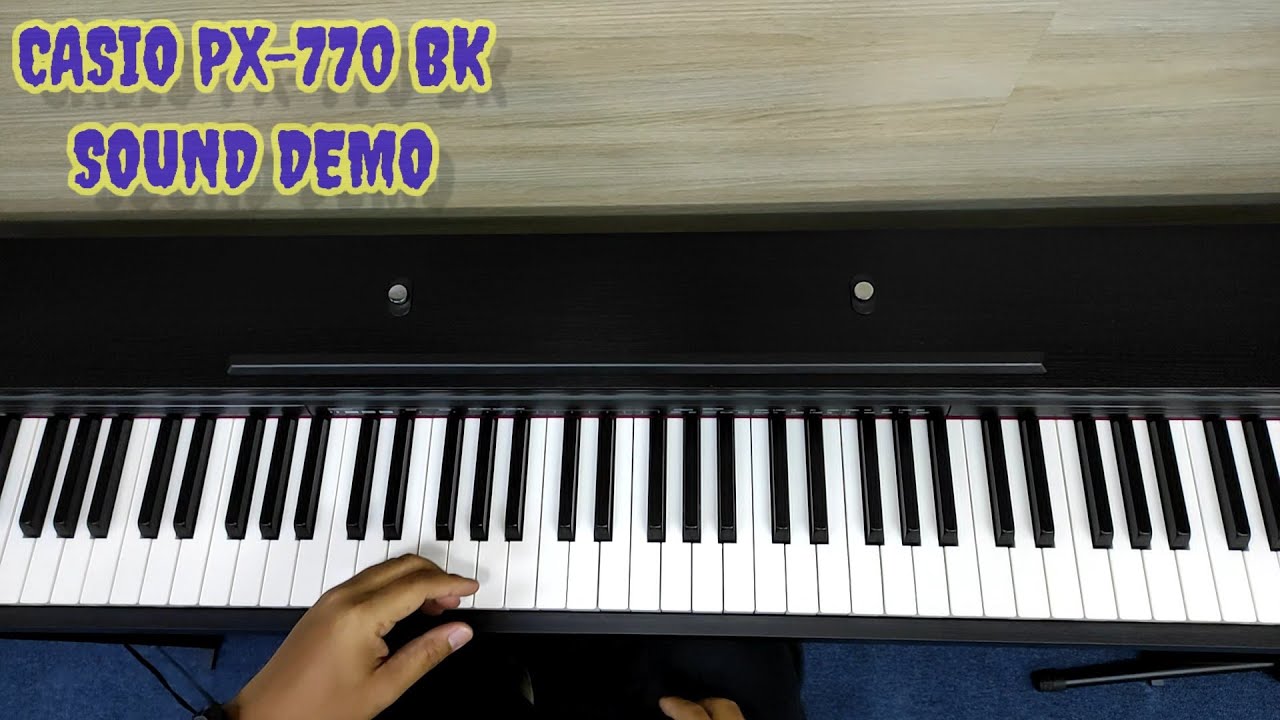 CASIO PX-770 (SOUND TEST) - YouTube