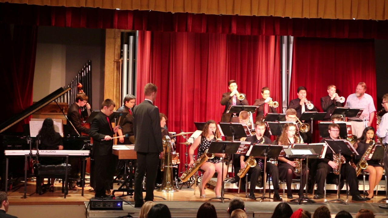 9439 MHS Jazz Ensemble @ Coe College Summit 2017. Clinic. - YouTube