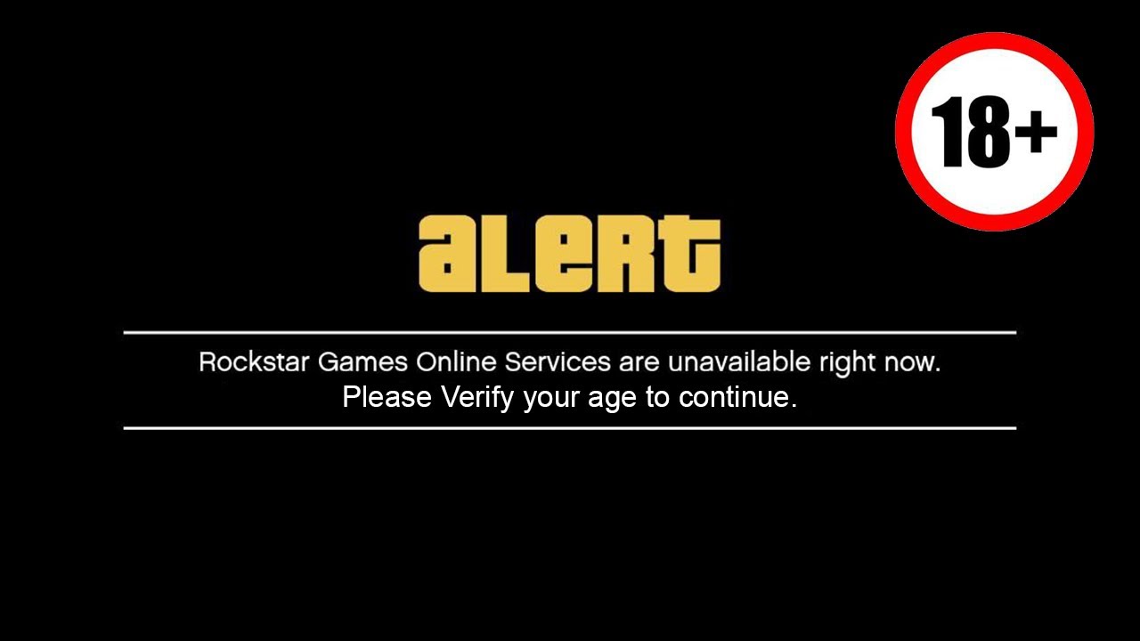 GTA Online Age Verification Laws! - YouTube