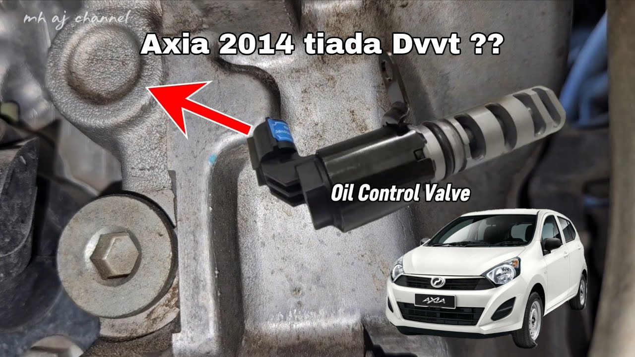 Perodua Axia 2014 TIADA Oil Control Valve Filter ?? || Non-DVVT - YouTube