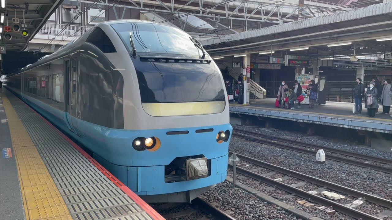 【ミュージックホーン】E653系K71編成 特急水上号返却 大宮発車 - YouTube