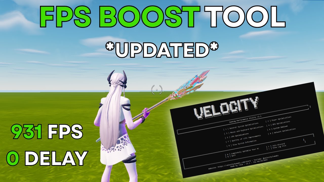 *BEST* Windows PC Optimization Tool (Boost FPS, ZERO Input Delay) - YouTube