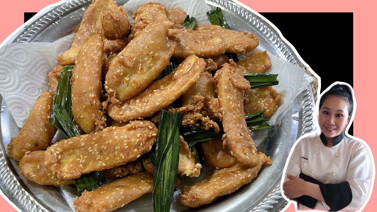 SECRETS INGREDIENTS to Making Crispy Banana Fritters •AUTHENTIC RECIPE ...