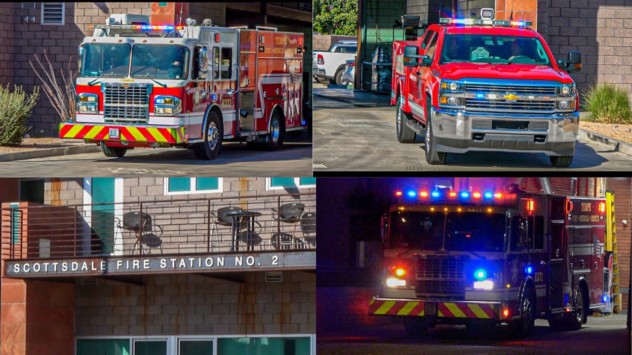 *Moved up* Tempe Fire/ Medical Dept. Engine 271 & Battalion 272 ...
