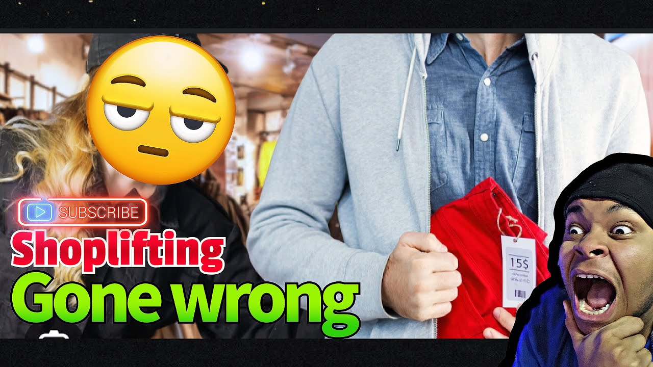 🔴when shoplifting GONE WRONG ((REACTION))🤦‍♂️ - YouTube