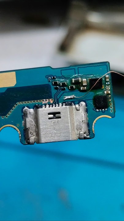 Samsung j7 prime charging jumper solution Bypass #tech #technology #mobilerepair #smartphone # ...
