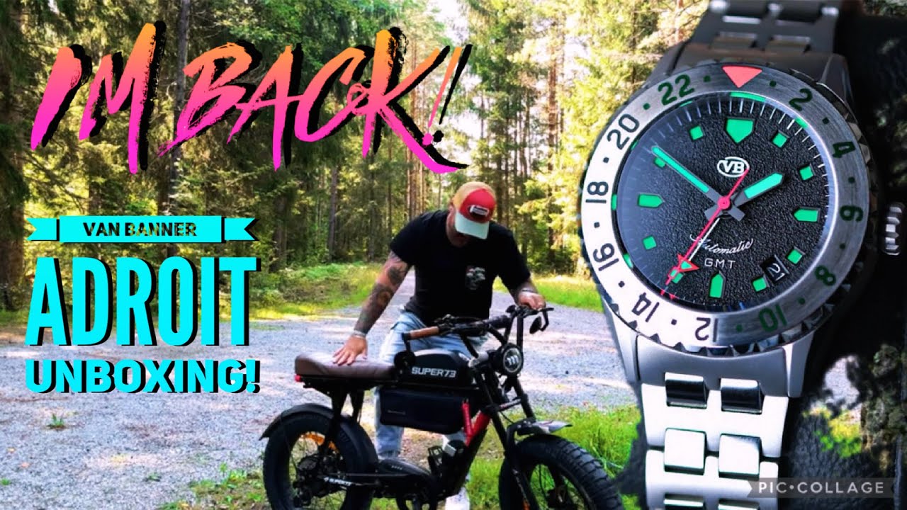 I’M BACK! Unboxing the “Adroit” from Van Banner Watches! - YouTube