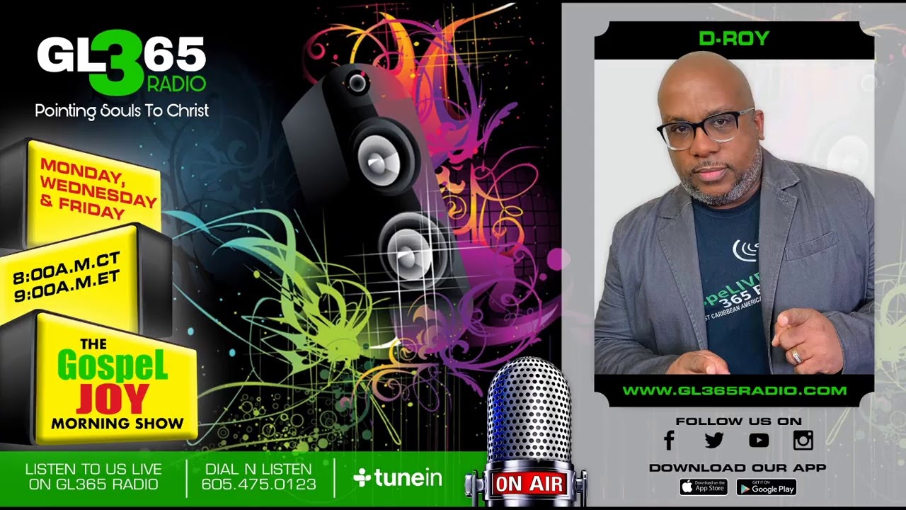 "GROW THROUGH IT" | THE GOSPEL JOY MORNING SHOW WITH D ROY | # ...