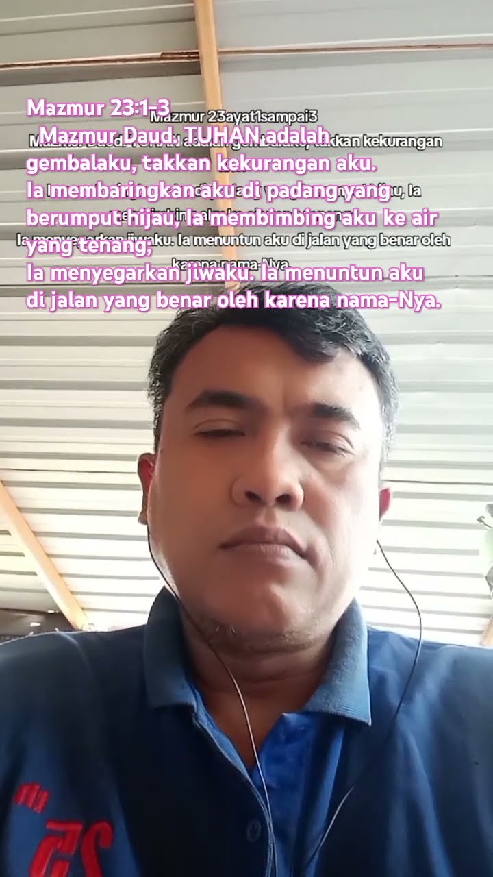 Mazmur 23:1-3 - YouTube